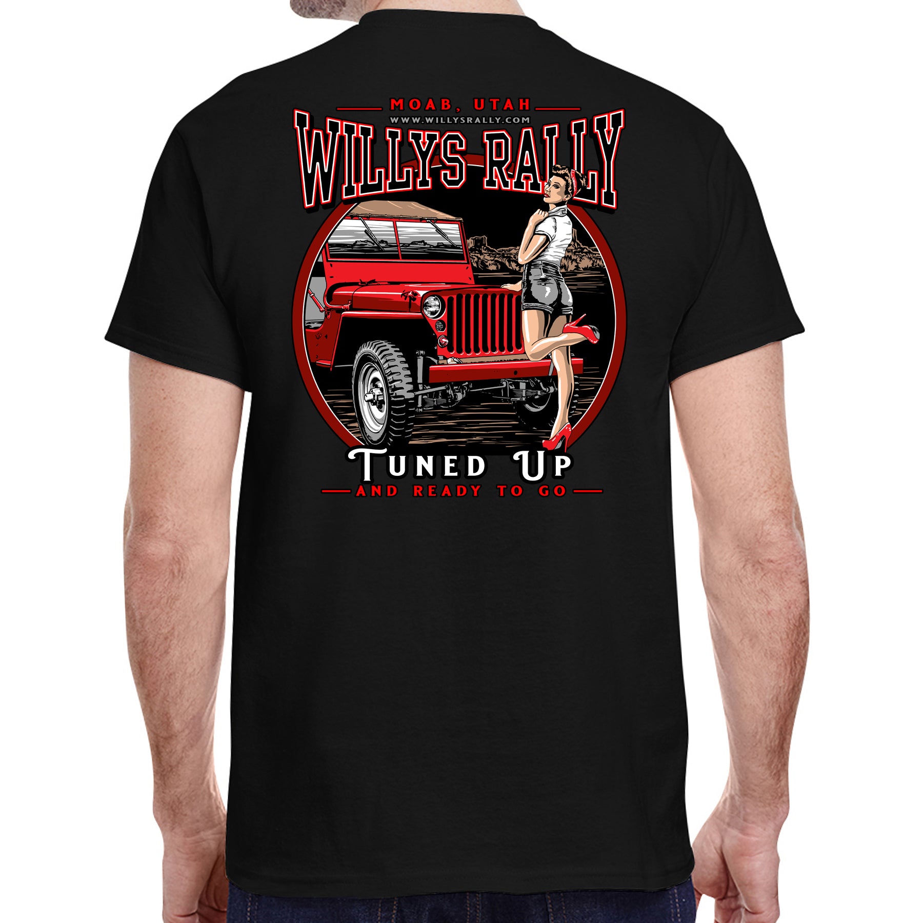 Willys Rally Pin Up Tee – Offroad Outfitter Apparel