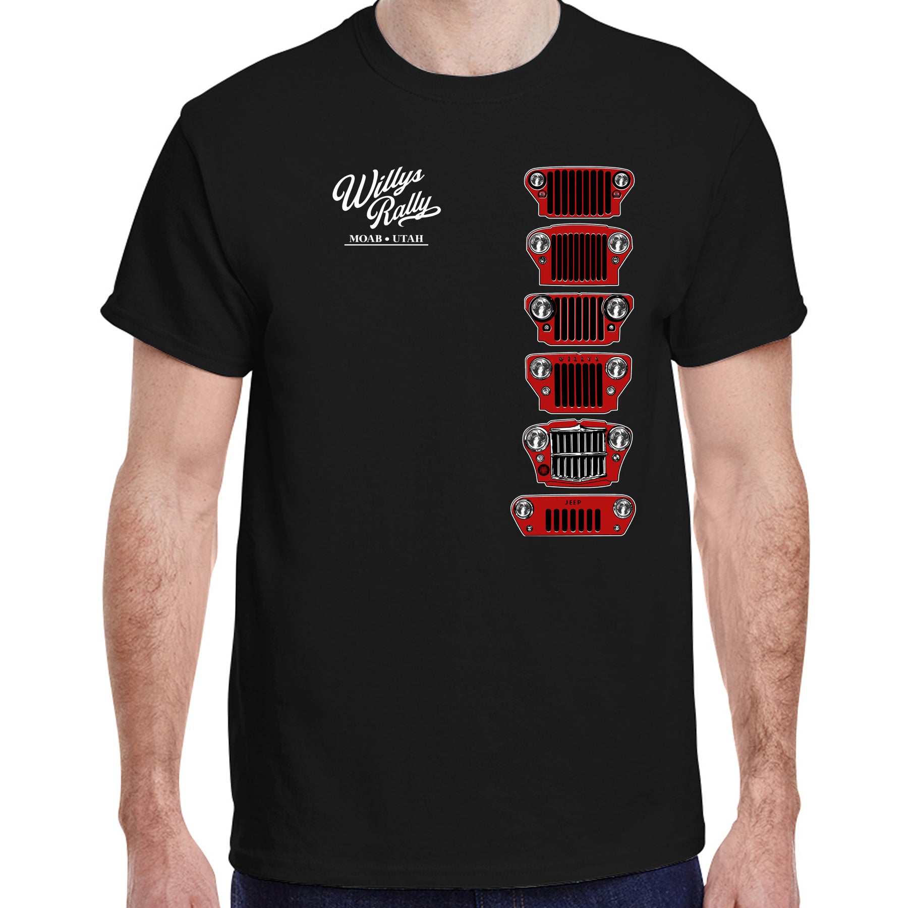 Willys Rally Grills Tee – Offroad Outfitter Apparel