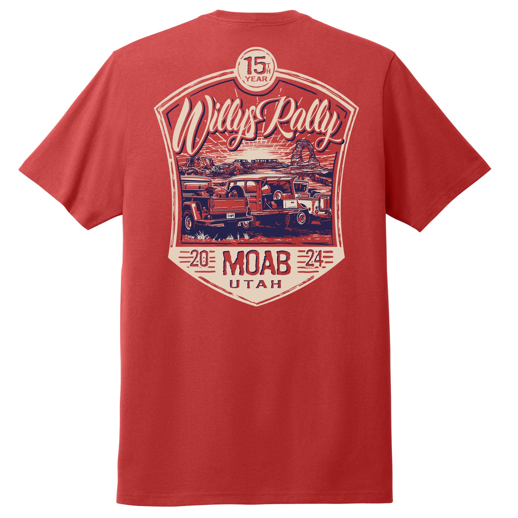 2024 Willys Rally T-shirt – Offroad Outfitter Apparel