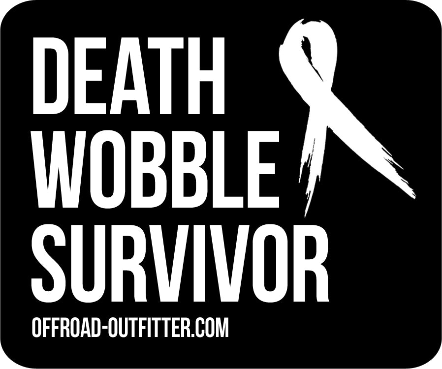 Death Wobble Survivor Decal – Offroad Outfitter Apparel