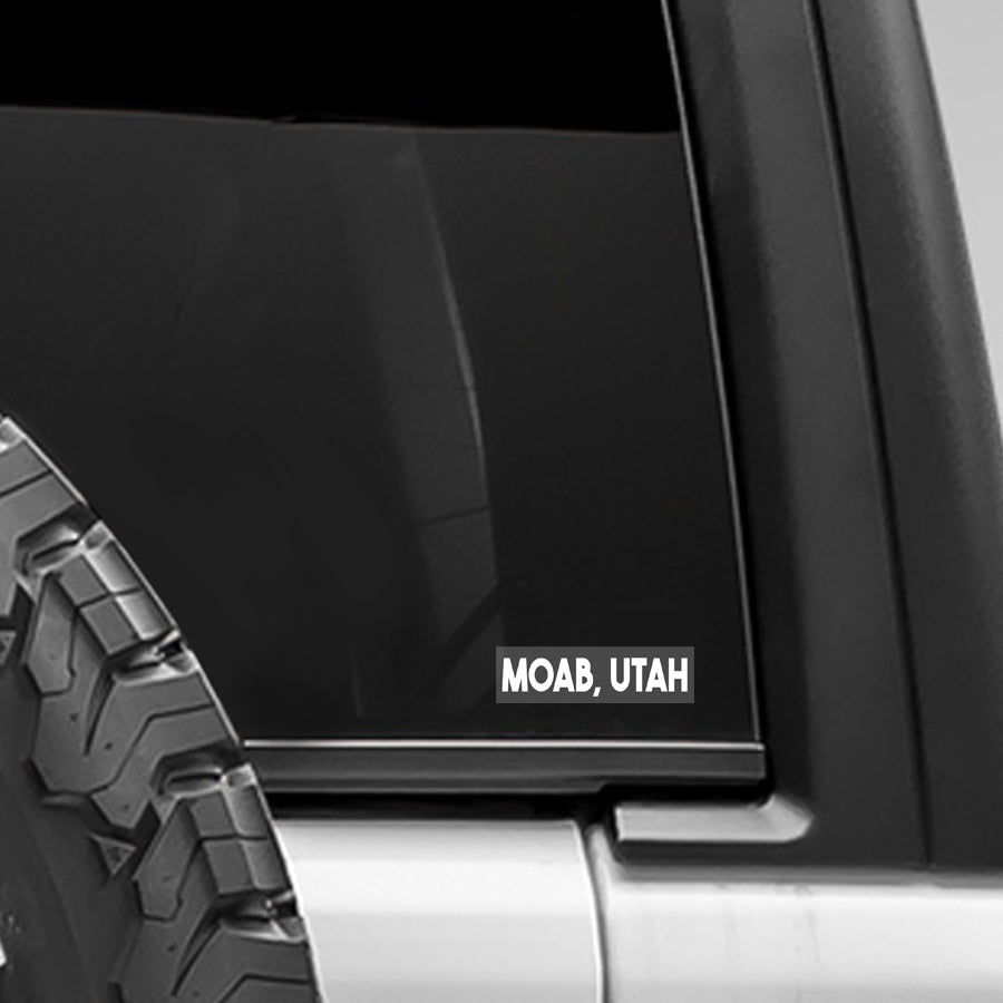 Moab Utah Decal – Offroad Outfitter Apparel